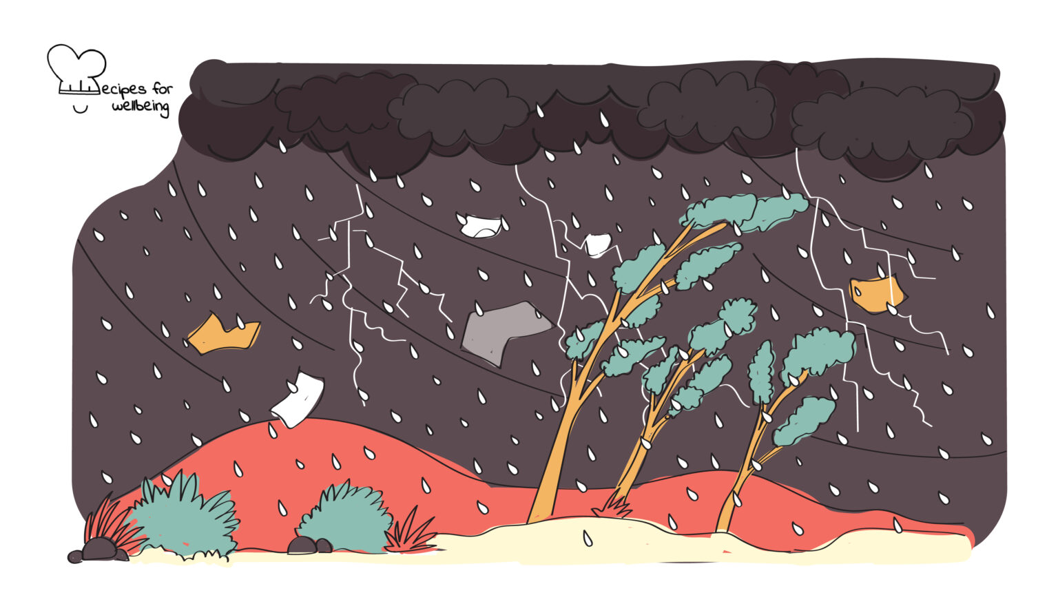 Creating rain storm • Recipes for Wellbeing